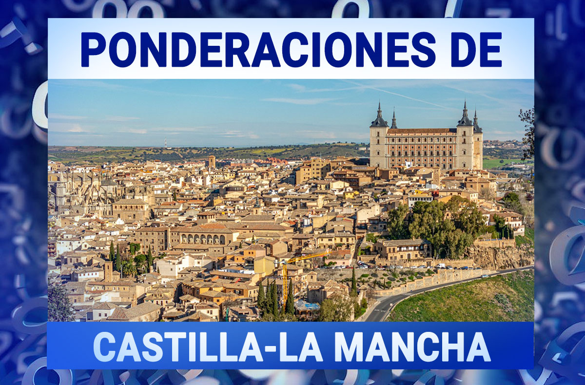 Ponderaciones de Castilla-La Mancha 【PAU2026】